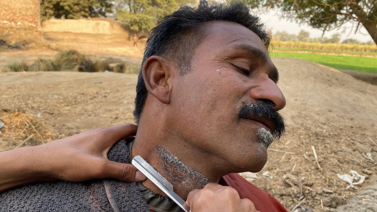ASMR FACE SHAVING BY ASIM BARBER | ASMR BARBER 💈 CLEAN SHAVE | ASIM ...
