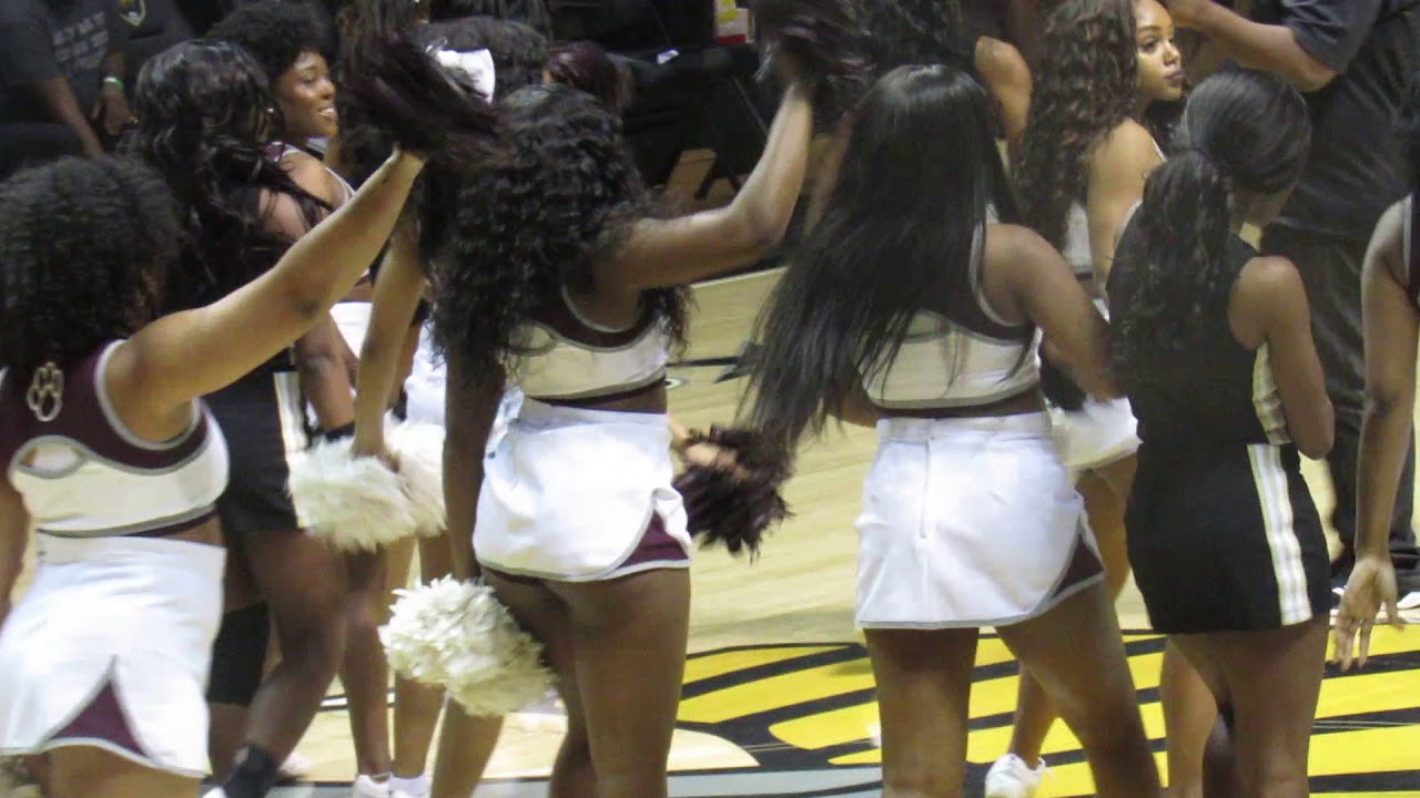 Alabama State Cheerleaders vs Alabama A&M Cheerleaders Danceoff ...