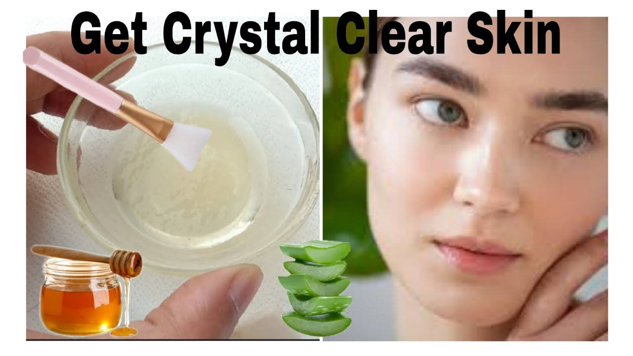 Get Crystal Clear Skin at Home | For All Skin #diy #youtube - YouTube
