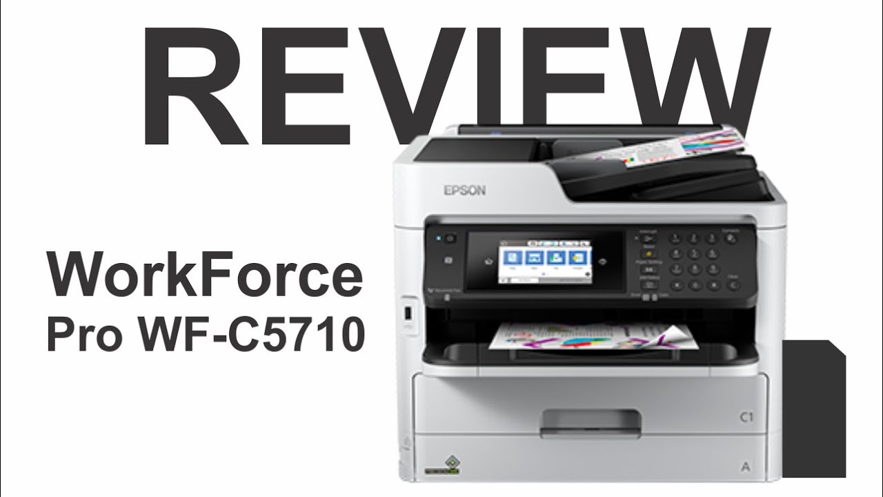 #Review Multifuncional Epson WorkForce Pro WF-C5710 - YouTube