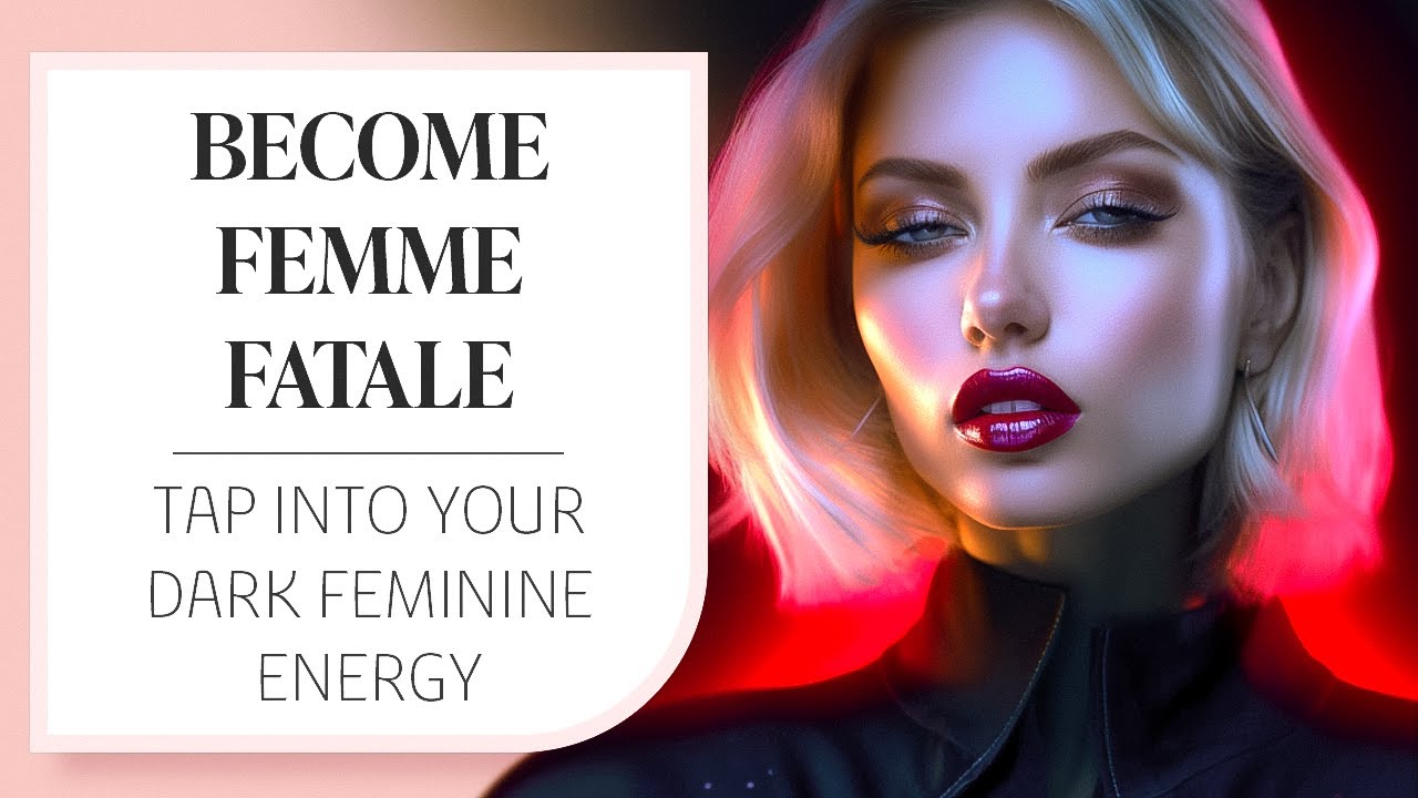 Unleash Your Inner Femme Fatale 5 Ways To Tap Into Your Dark Feminine