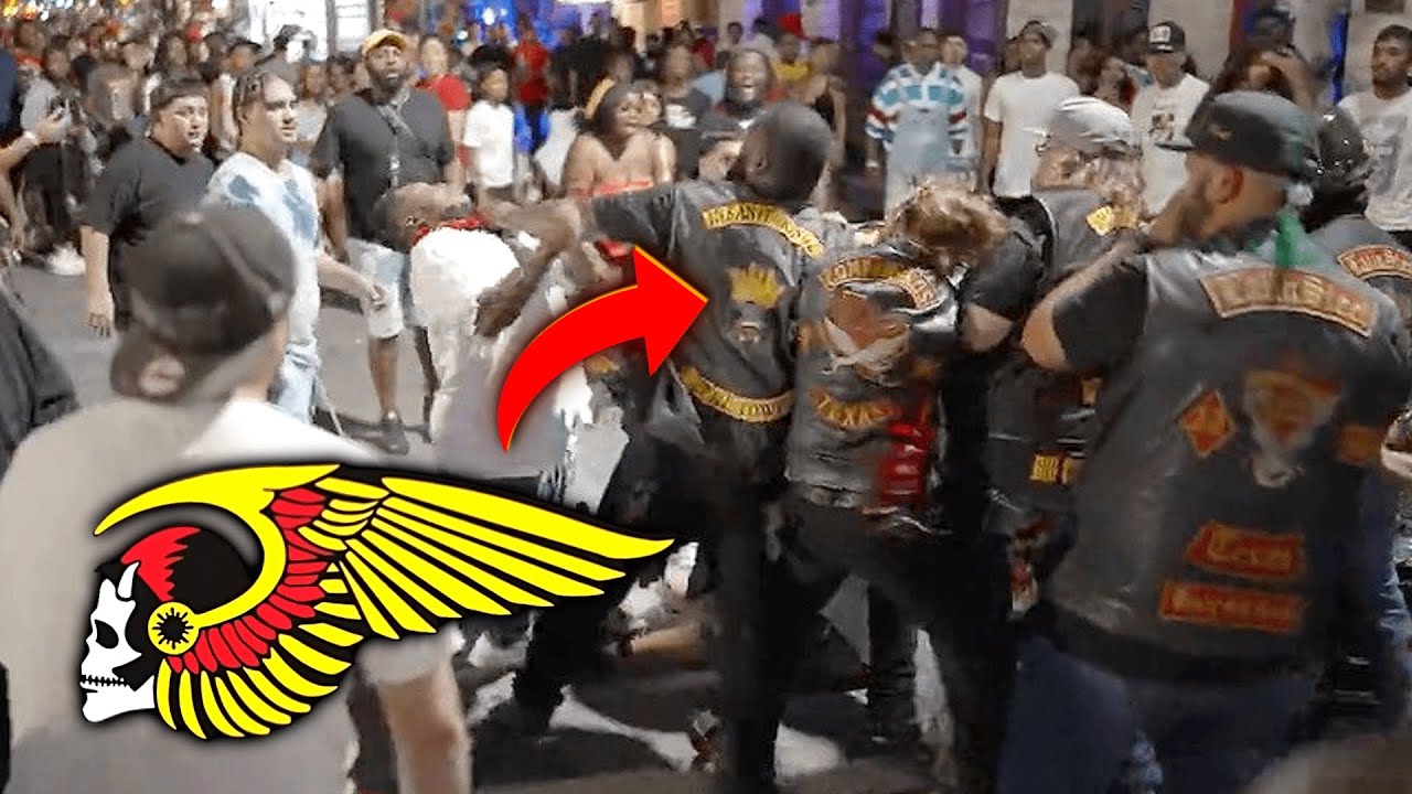 The Most Dangerous Hells Angels Riot Ever? - YouTube