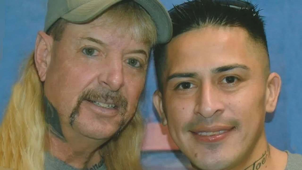 'Tiger King' Joe Exotic Debuts Husband He Married in Prison! - YouTube