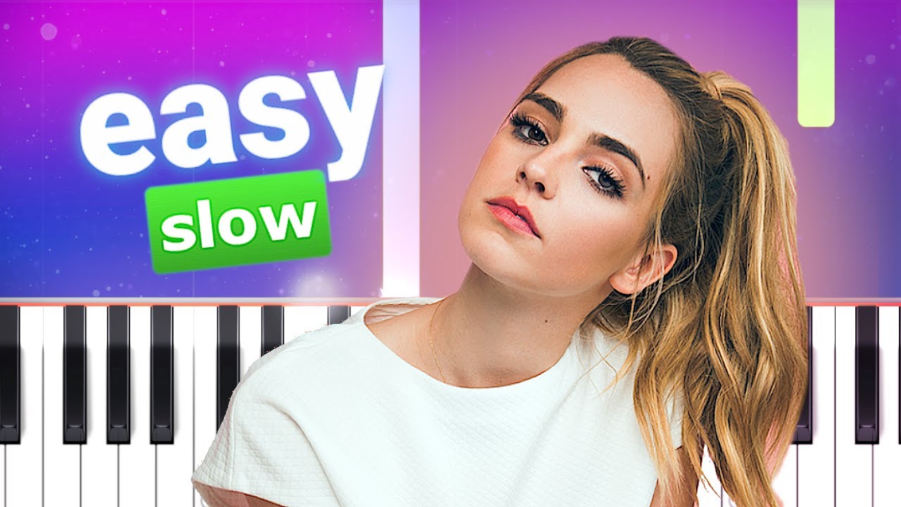 Katelyn Tarver - You Don't Know (100% EASY PIANO TUTORIAL) - YouTube
