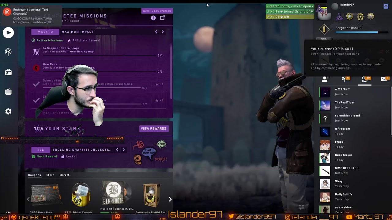 CS:GO COMP Pandemic talking - YouTube