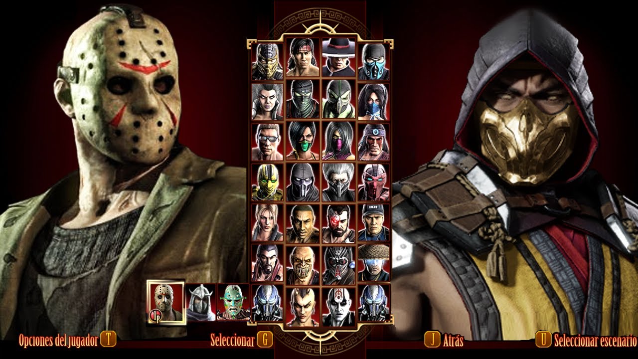 Mortal Kombat JASON SMOKE GORO SCORPION REPTILE ERMAC TAKEDA TANYA DLC ...