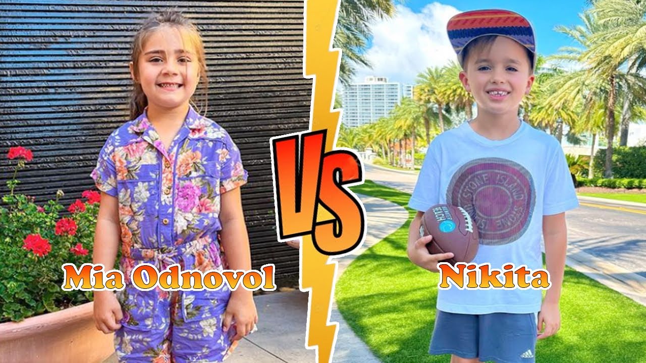 Nikita (Vlad and Niki) VS Mia Odnovol (Nastya Artem Mia)Transformation 👑 New Stars From Baby To ...