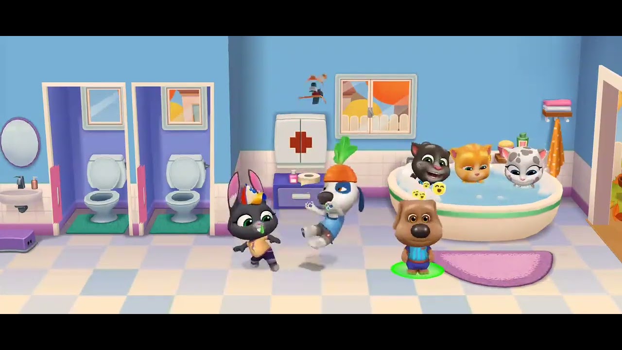 My Talking Tom Friends Smile - YouTube