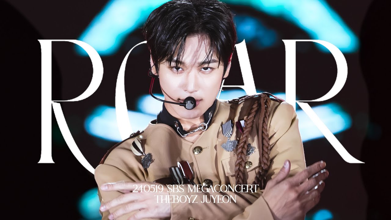 [4K] 240519 'ROAR' 더보이즈 주연 THE BOYZ JUYEON FOCUS @ SBS MEGA CONCERT로어 ...
