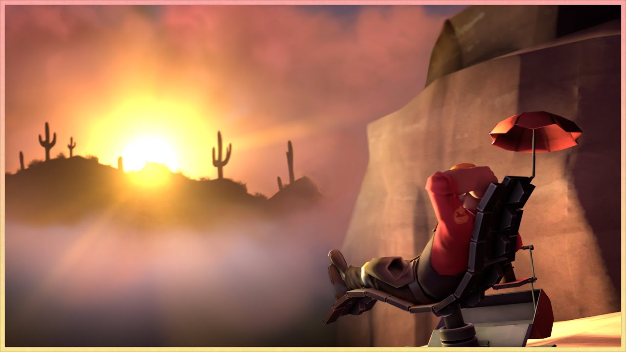 TF2 Unusual Effect - Sonoran Sunset - YouTube
