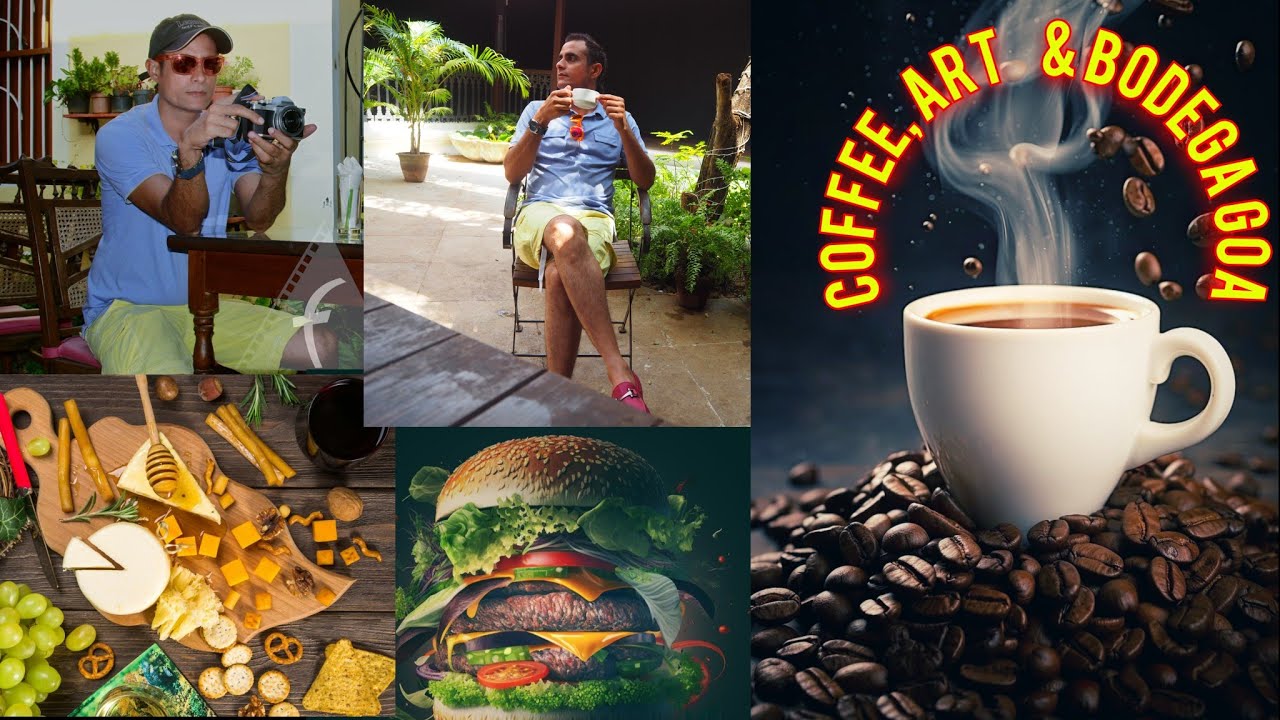 कॉफ़ी कला और बोड़ेगा : Coffee & Art at Cafe Bodega Goa : Astitv Films ...