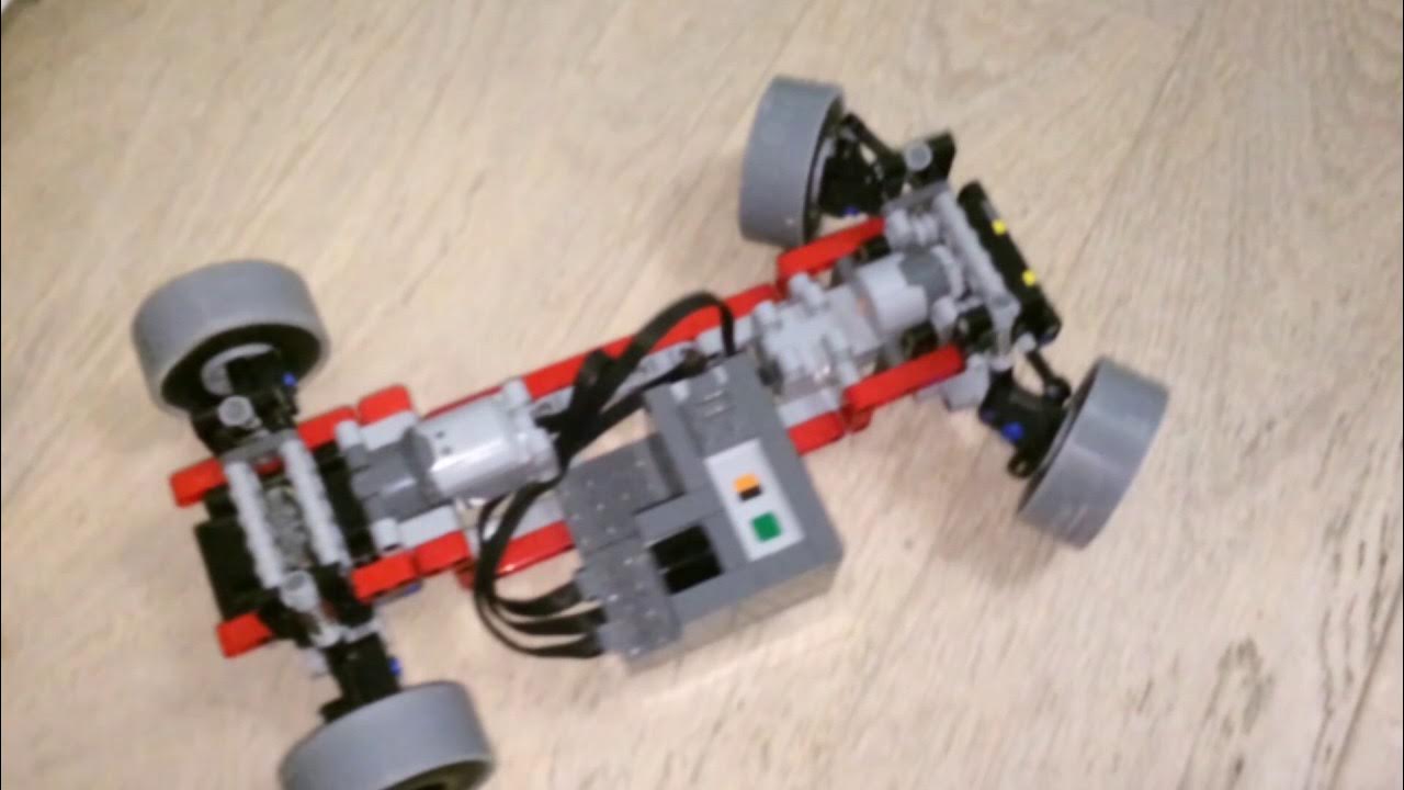 Lego Technic RC drift car chassis - YouTube