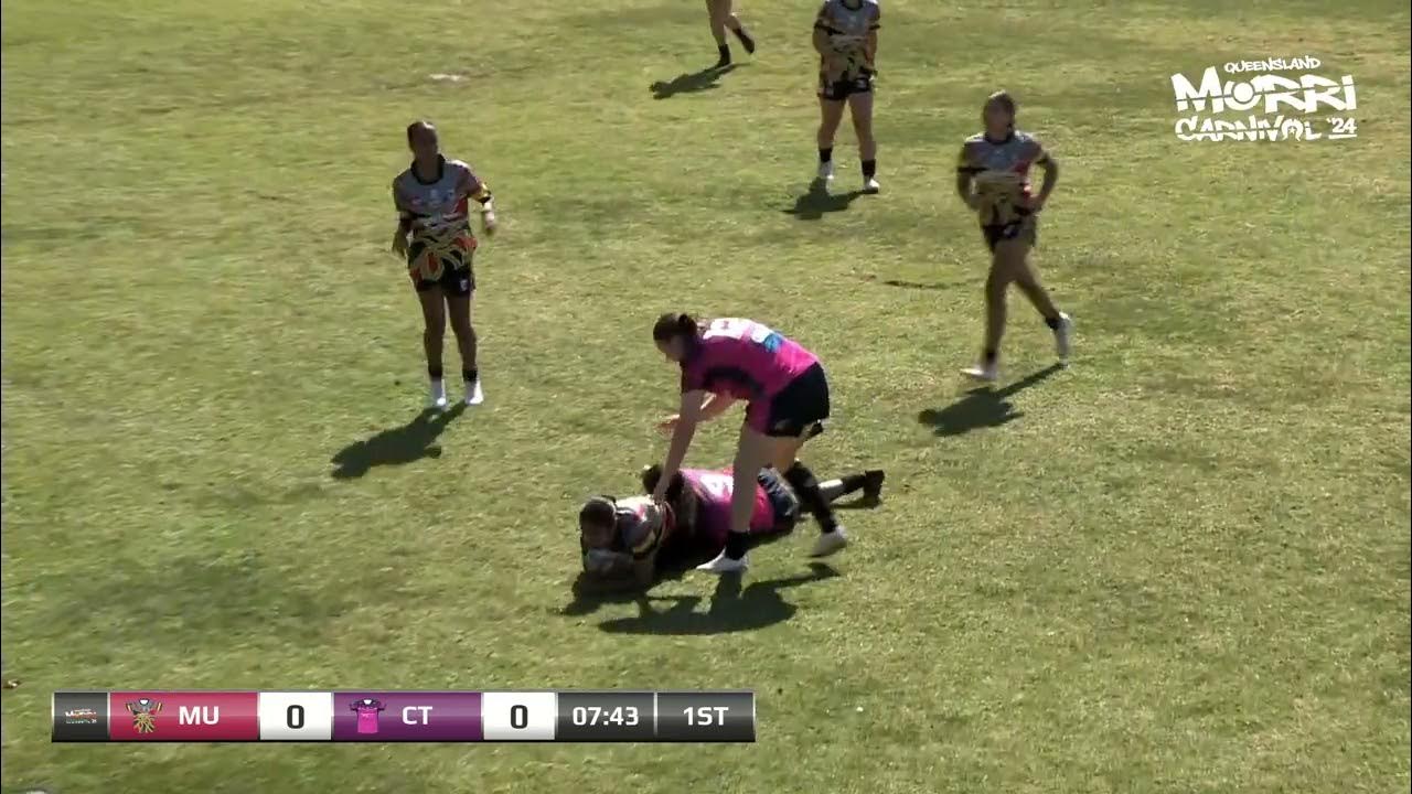 2024 QMC Girls U16 - Murri United v Country Tiddas - YouTube