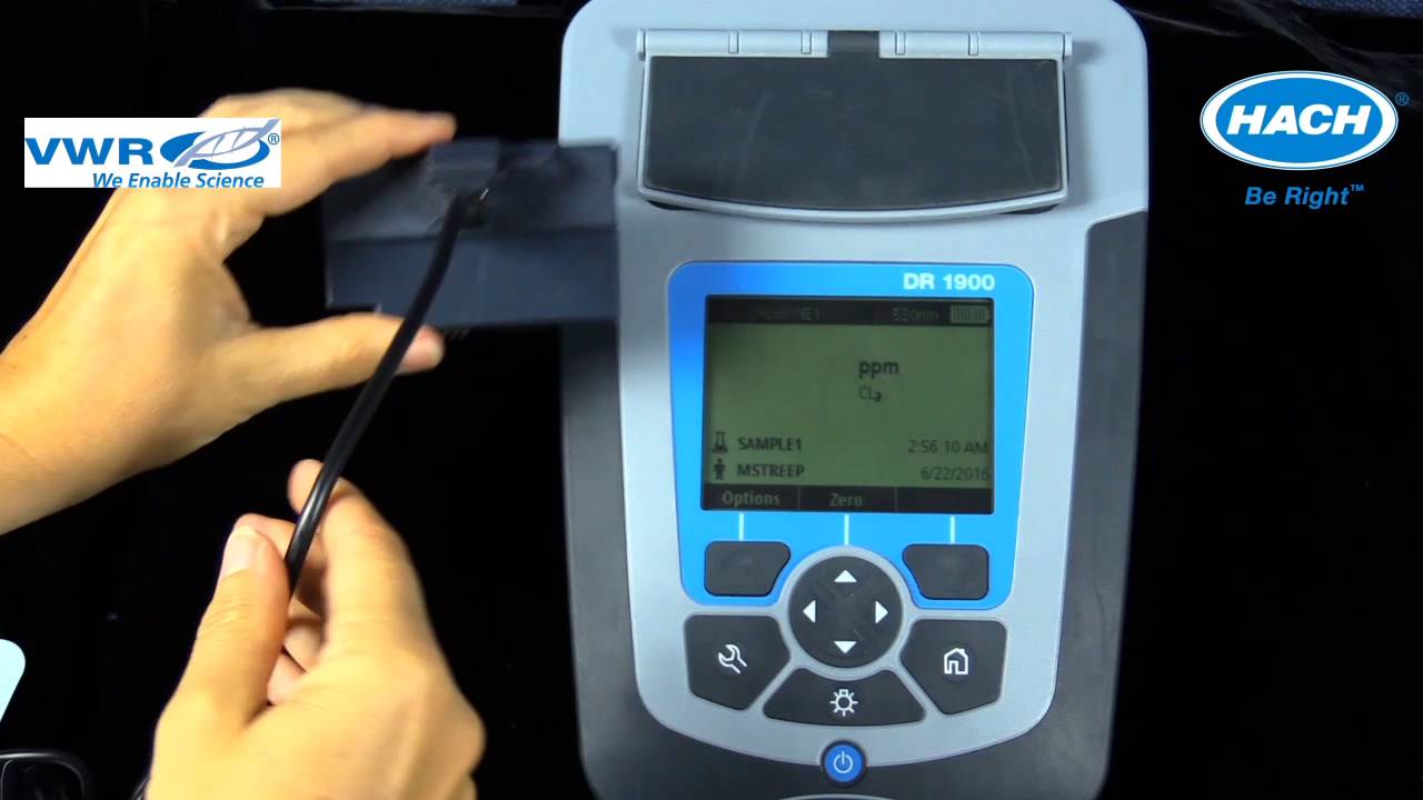 VWR DR1900 Software Update - YouTube