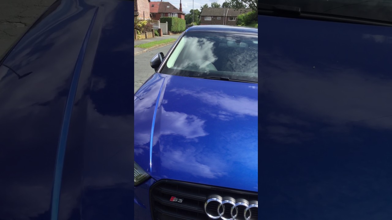 Audi S3 sepang blue pearl effect - YouTube