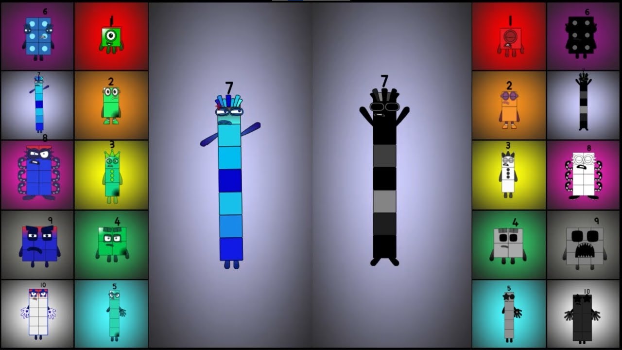Numberblocks Band (1-10): Uncanny vs Mad Blocks - Can You Guess the ...