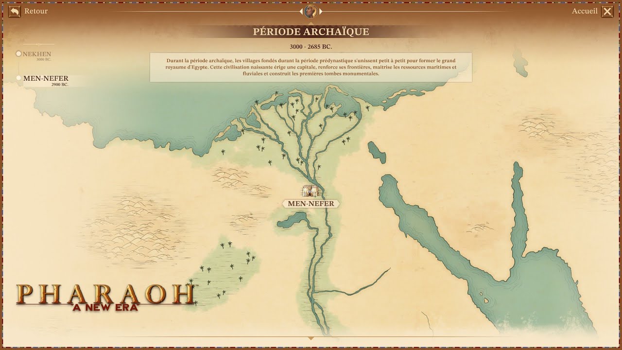 Pharaoh : A new Era - Période Archaïque - Men-Nefer - YouTube