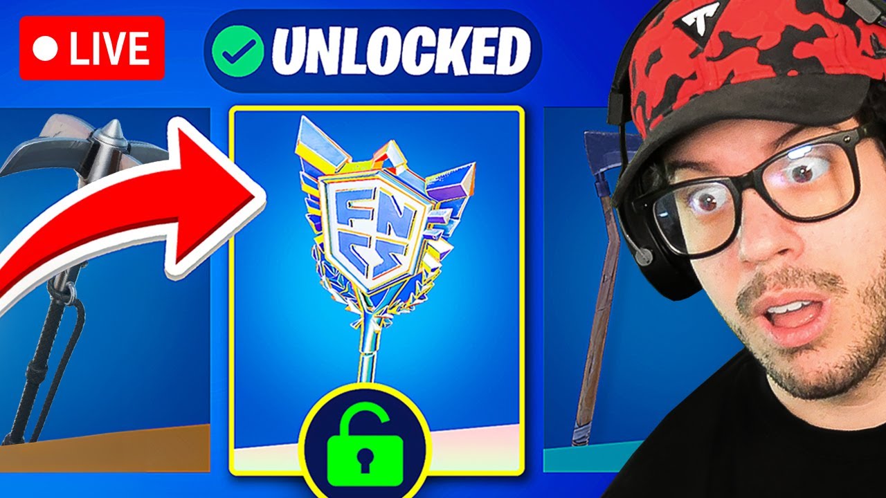 I got the FNCS Axe of Champions 2.0 Pickaxe EARLY! (Fortnite) - YouTube