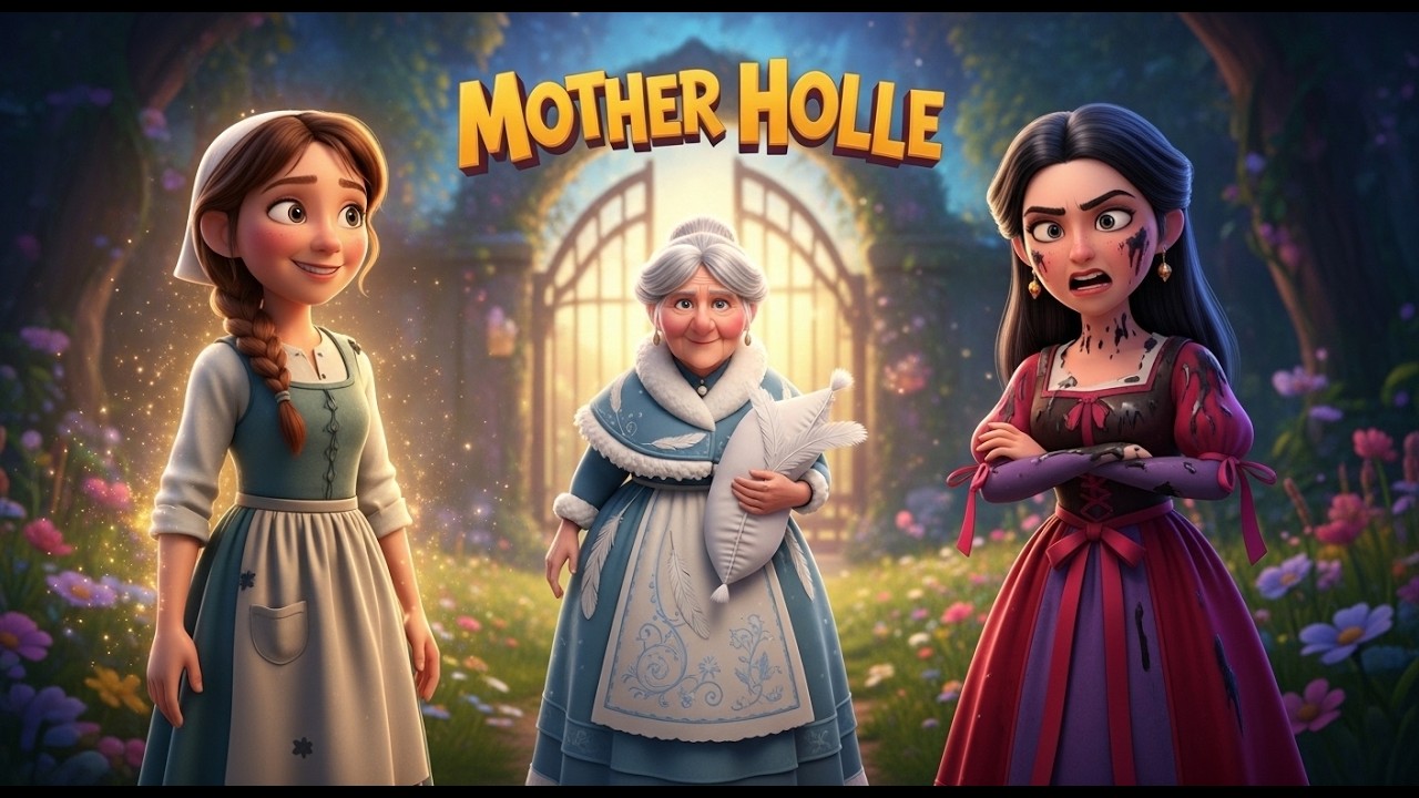 Mother Holle Classic Fairy Tale Animation Heartwarming Story of ...