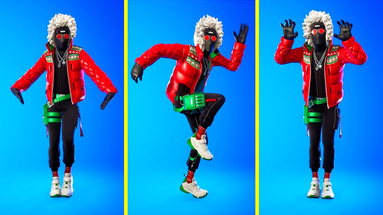 Leaked KARVE Skin Popular Dances & Emotes in Fortnite! (Bully, Skipper ...