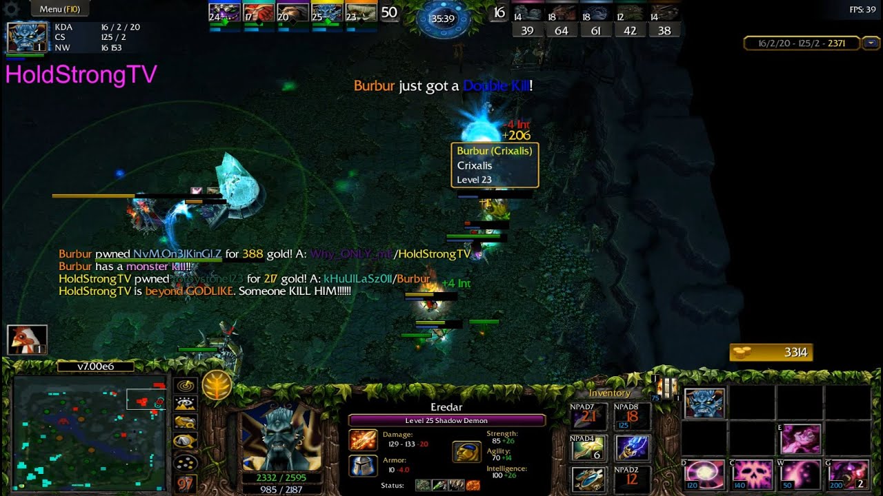 DOTA 1 Shadow Demon Ereder Beyond GODLIKE - YouTube