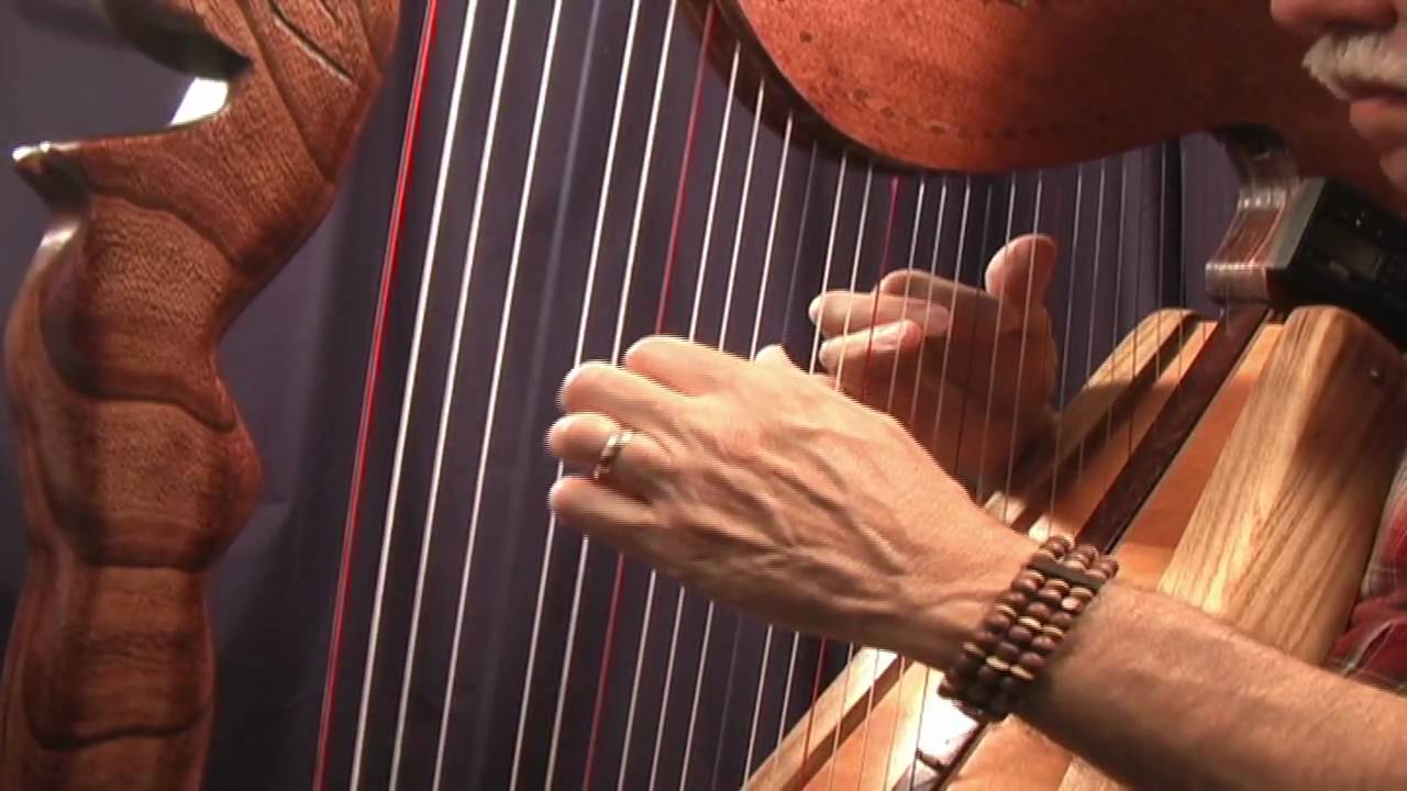 How Great Thou Art - solo harp by John Kovac, harper , harp maker - YouTube