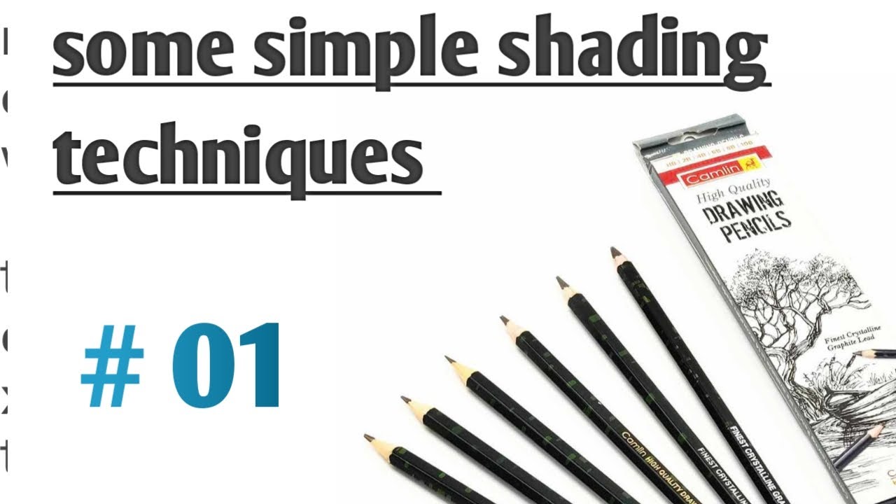 Simple shading techniques| 2020| pencil sketch - YouTube