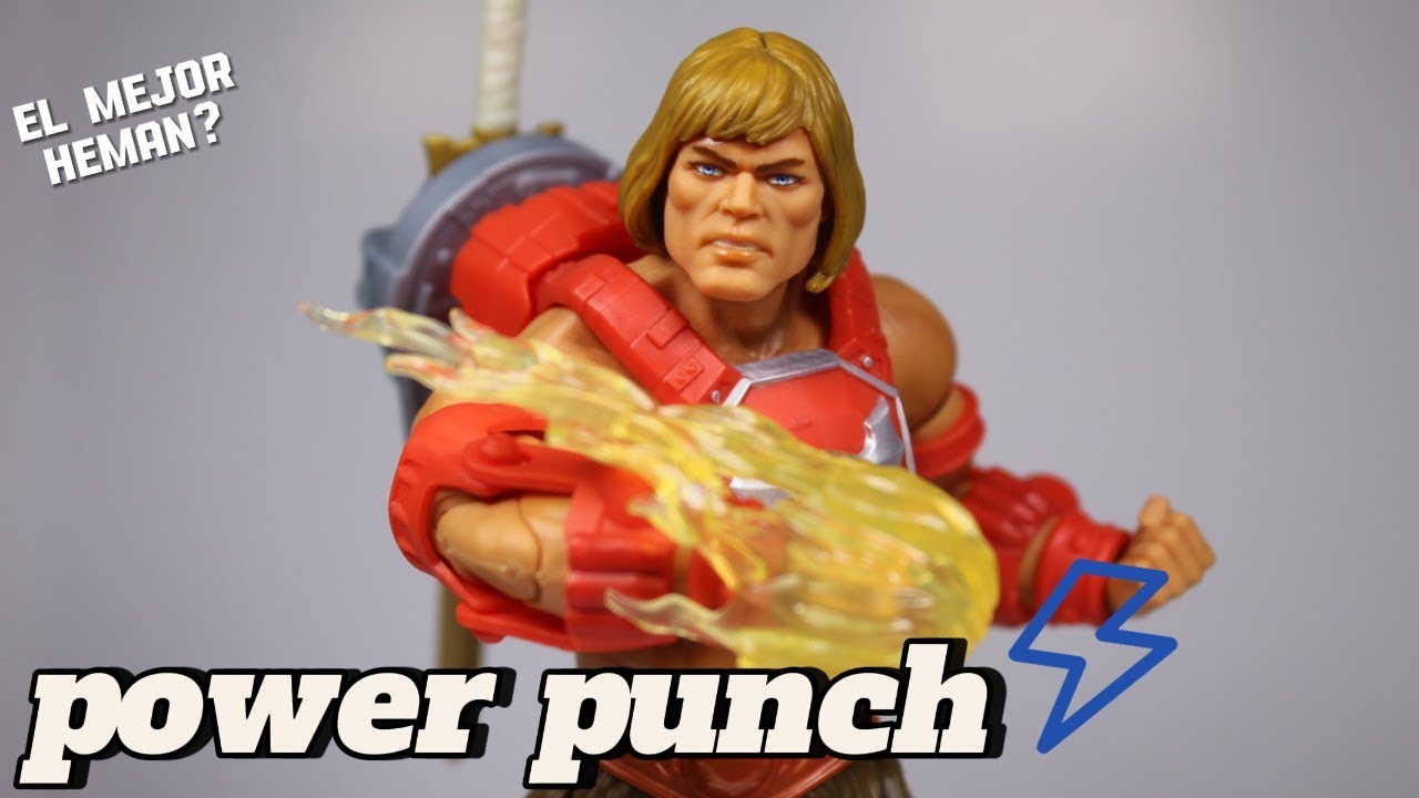 review del thunder punch he man, masterverse de mattel - YouTube