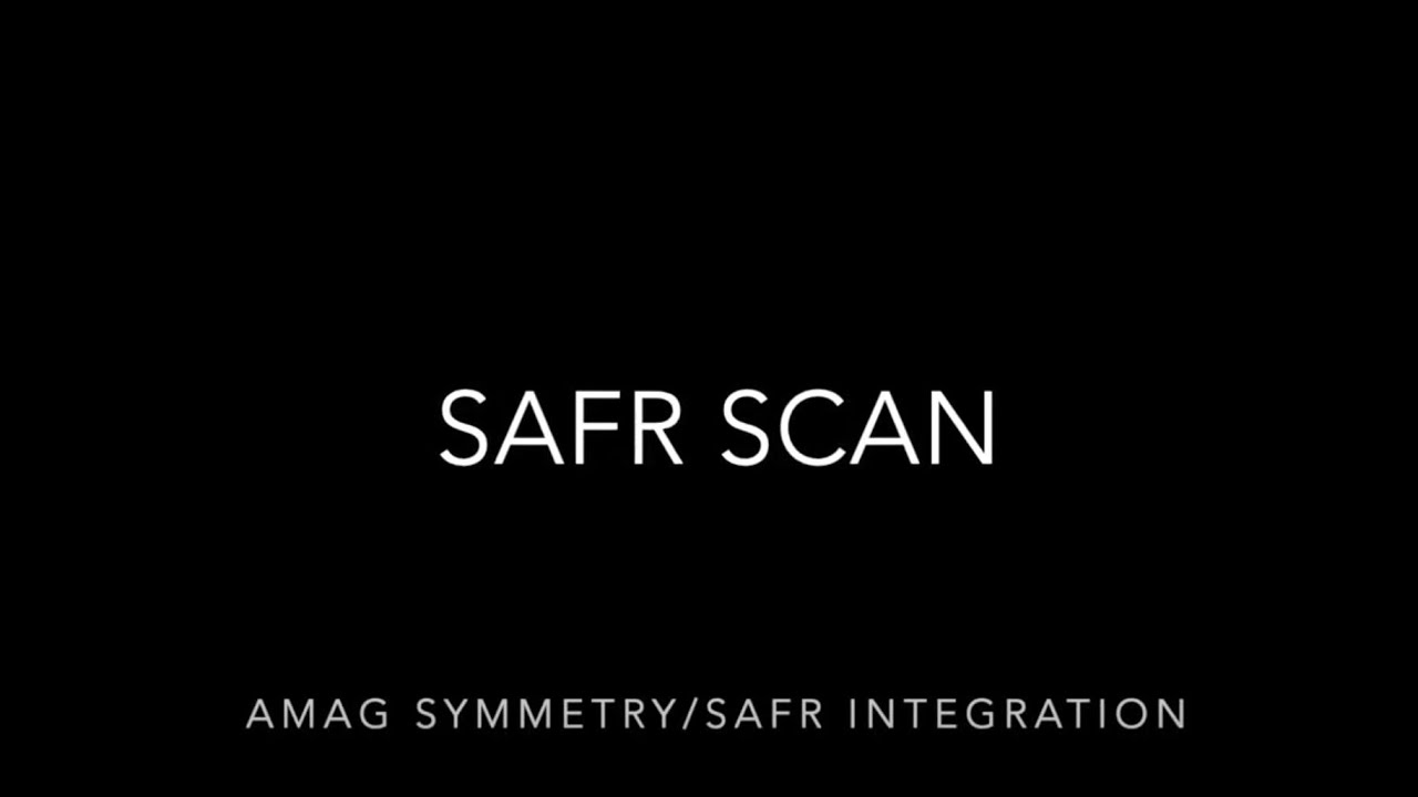 Symmetry Access Control integration with SAFR SCAN - YouTube