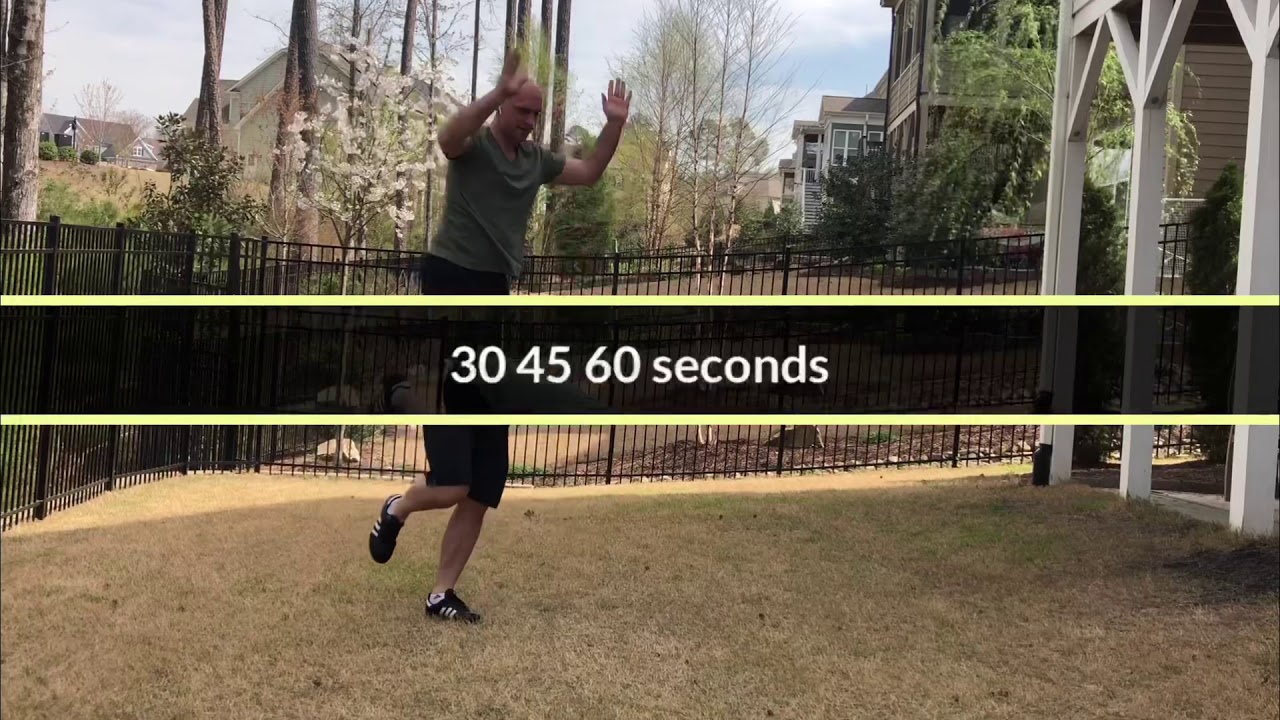 Back yard workout - YouTube