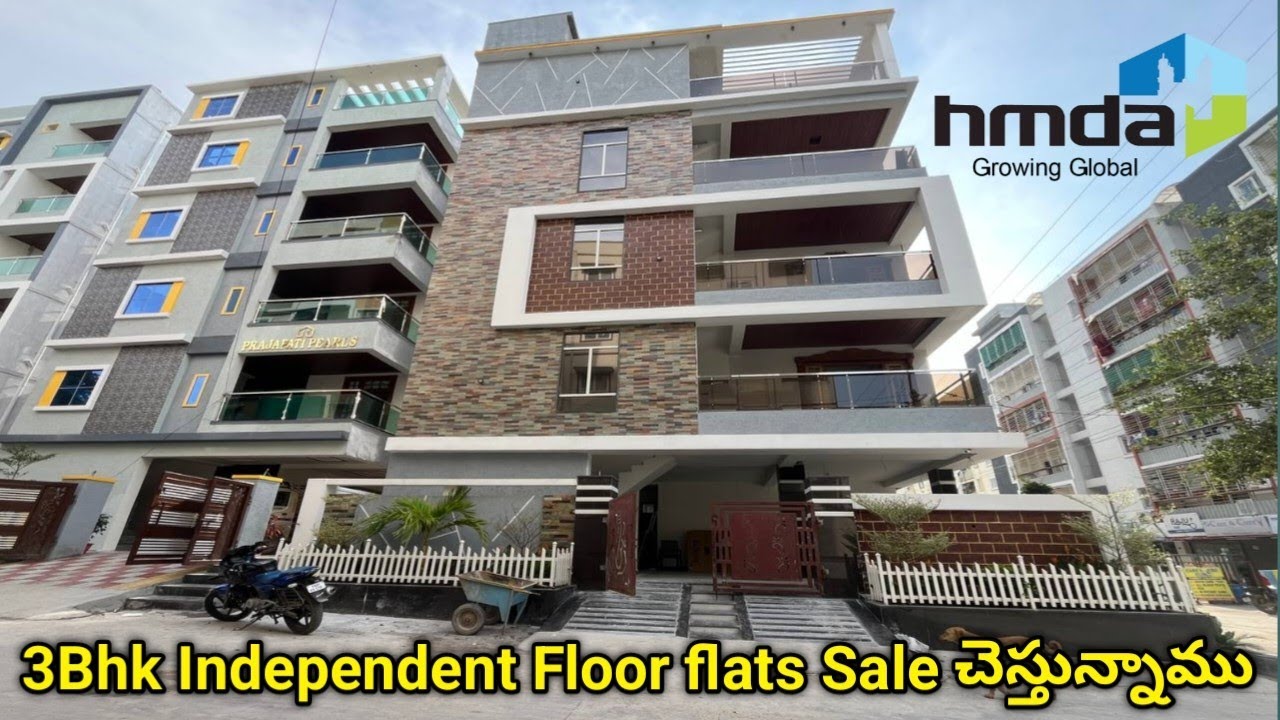 3Bhk Independent Floor FlatsforSale in Bachupally - Pista house Near ...