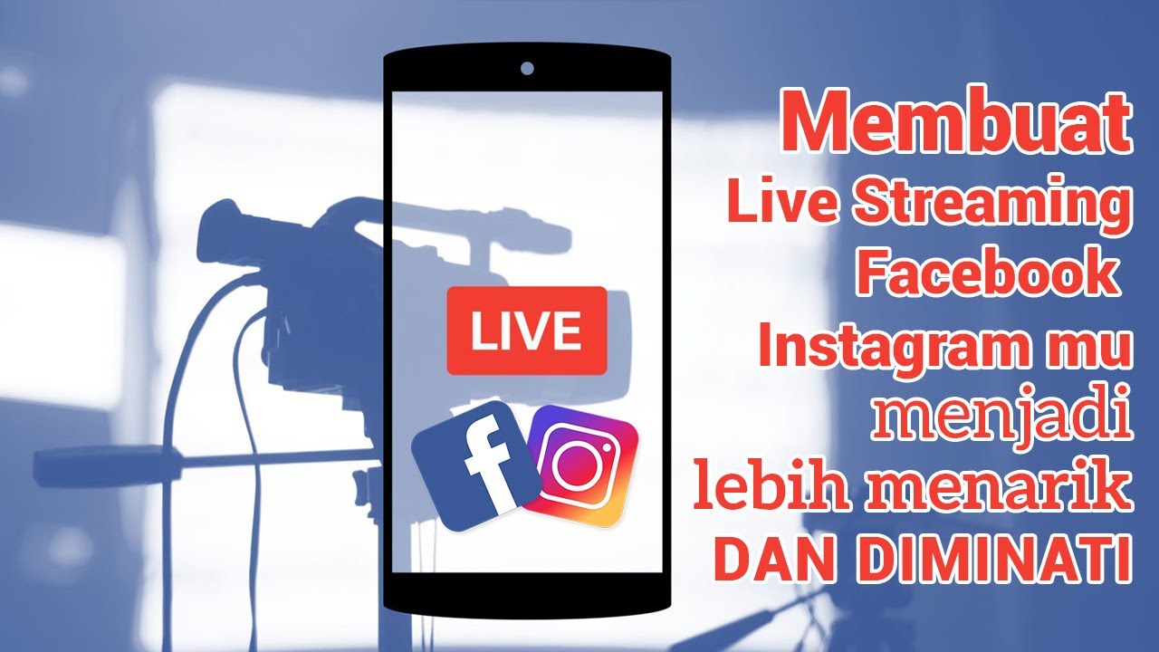 Membuat Tampilan Live Streaming Facebook Lebih Keren | Tutorial ...