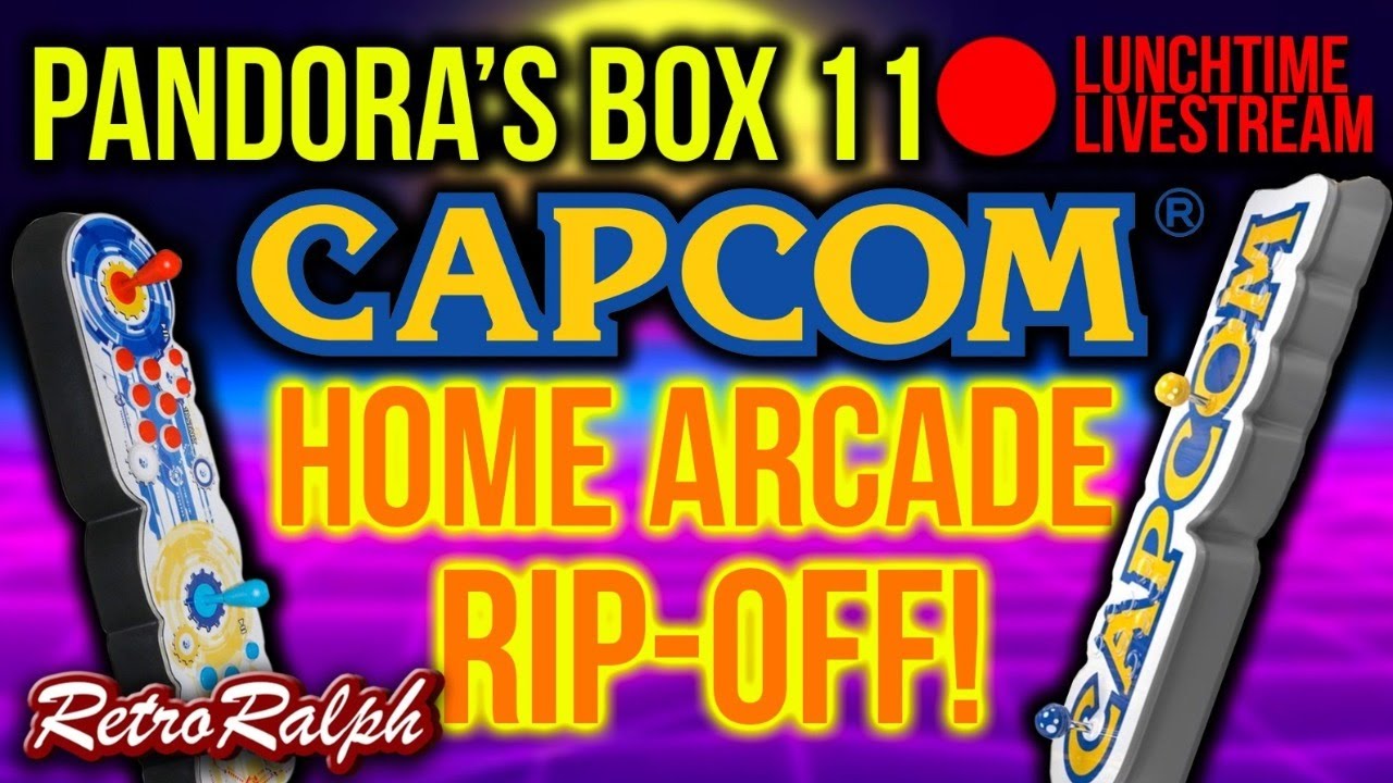 Lunchtime Livestream - Pandoras Box 11 - Capcom CLONE - w/ Console Kits ...