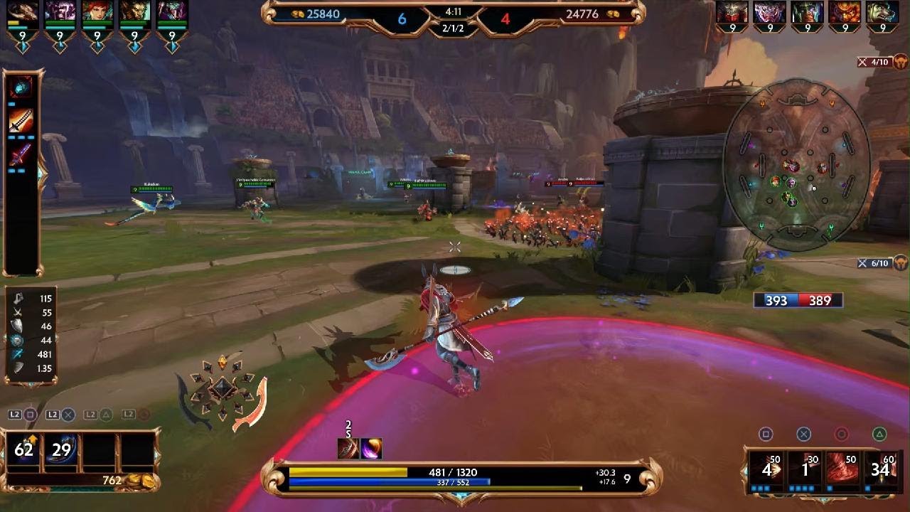 SMITE Saison 10: Seth pentakill in arena - YouTube