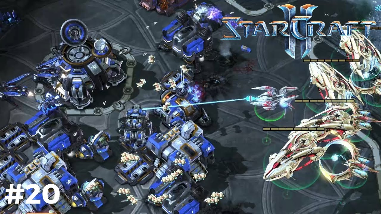 Starcraft 2 (Gameplay 20) vs Medium Ai (Pc Strategy) No Commentary ...