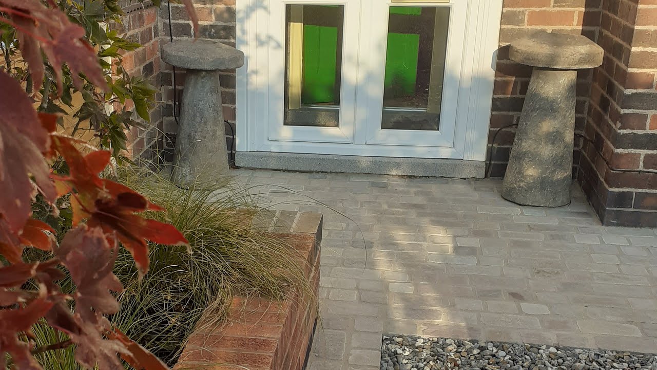 AWESOME Stone Cobble Entrance Design!! - YouTube