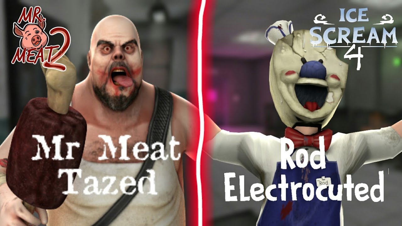 MR MEAT TAZED vs. ROD ELECTROCUTED 1 | SIDE BY SIDE COMPARISON ...
