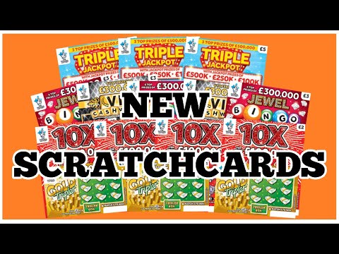 New August Scratchcards - Triple Jackpot, Jewel Bingo, VIP Cashword ...