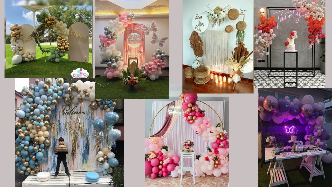 Birthday Decoration Setup | For All - YouTube