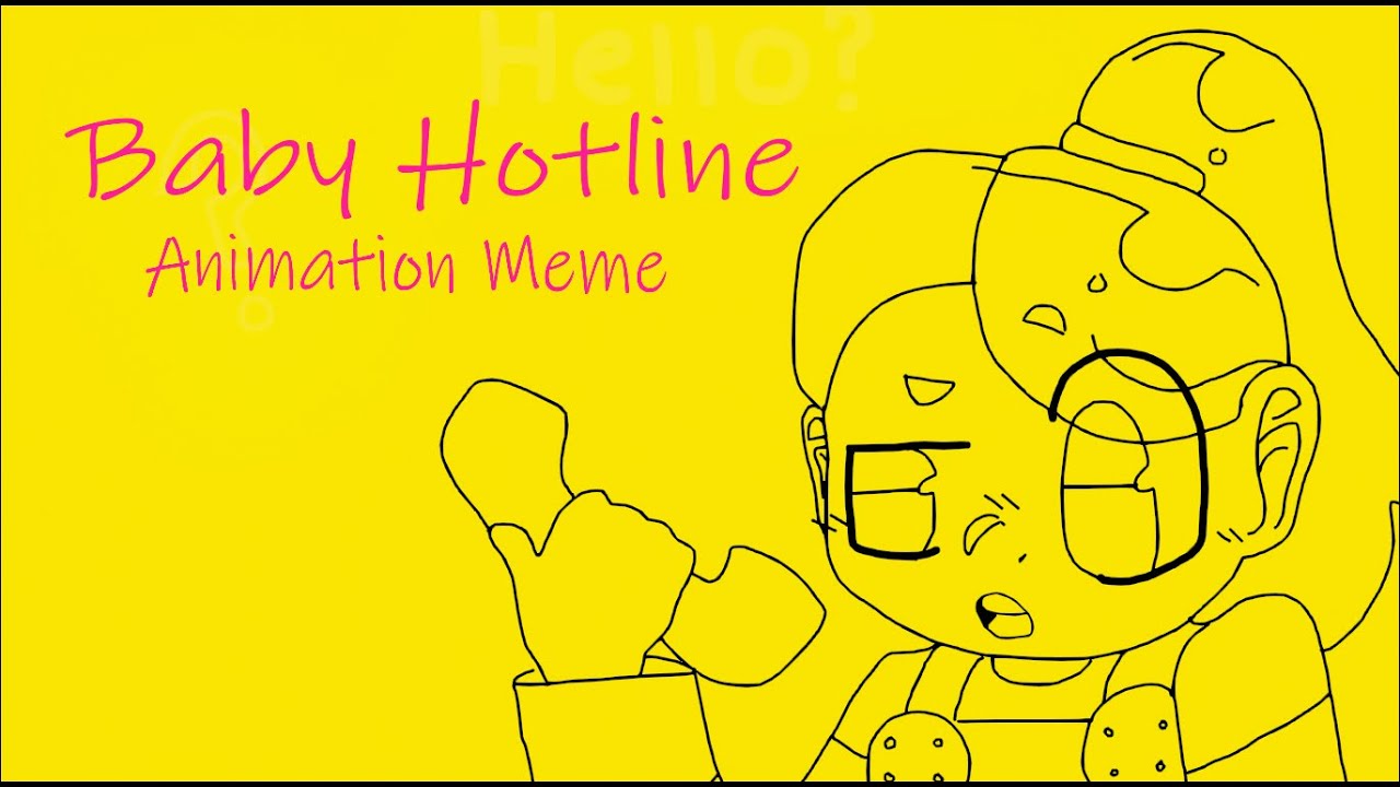 💕💗~Baby Hotline Animation Meme~💗💕 ||VERY rushed and lazy..|| VALENTINES ...