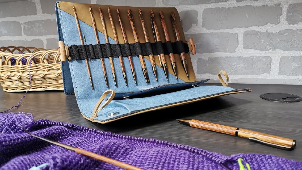 Набор крючков KnitPro ginger для тунисского вязания!!! Набор мечты ...