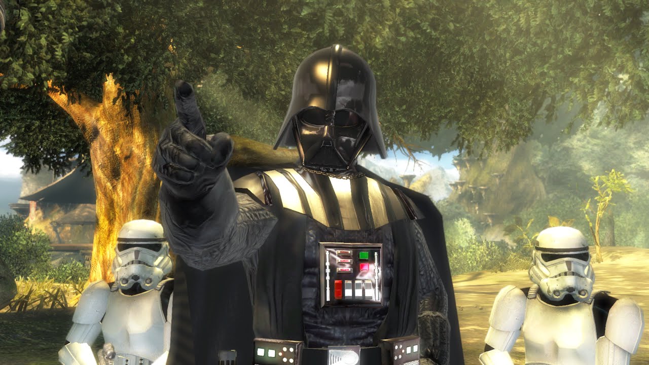 Star Wars: The Force Unleashed - Darth Vader Gameplay - YouTube
