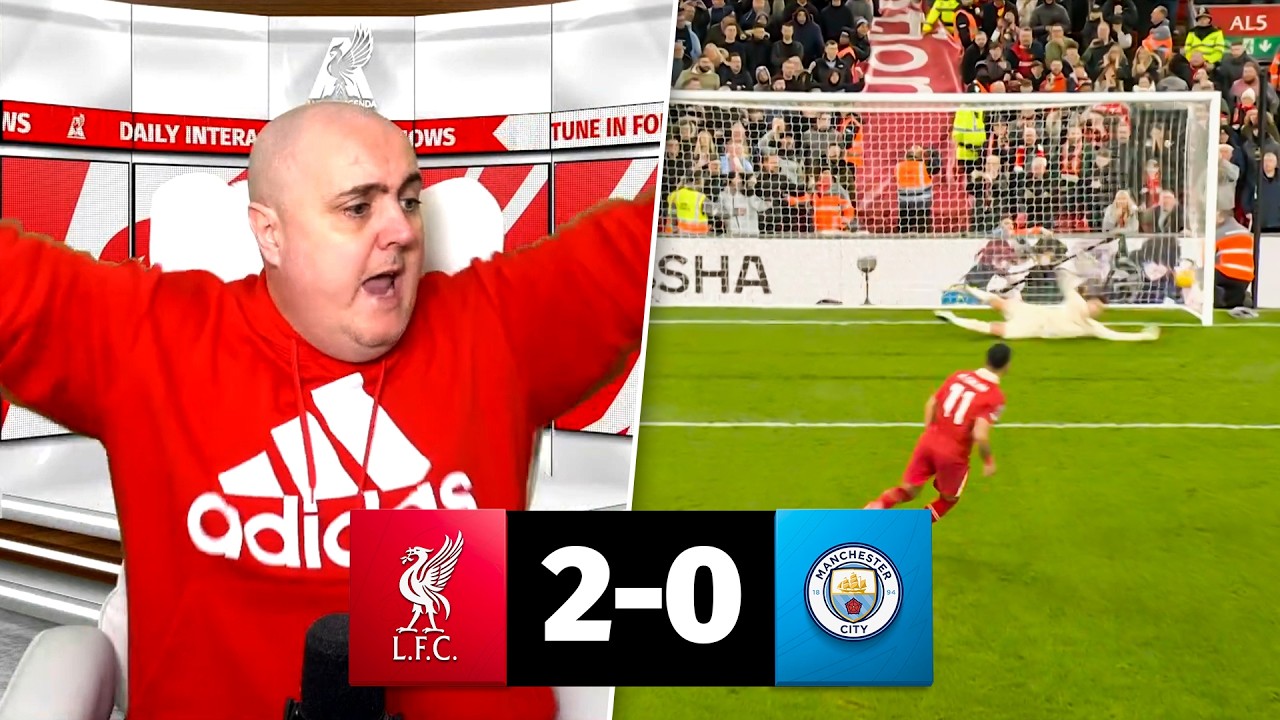 LIVERPOOL 2-0 MAN CITY HIGHLIGHTS! Craig Goes CRAZY As Liverpool ...