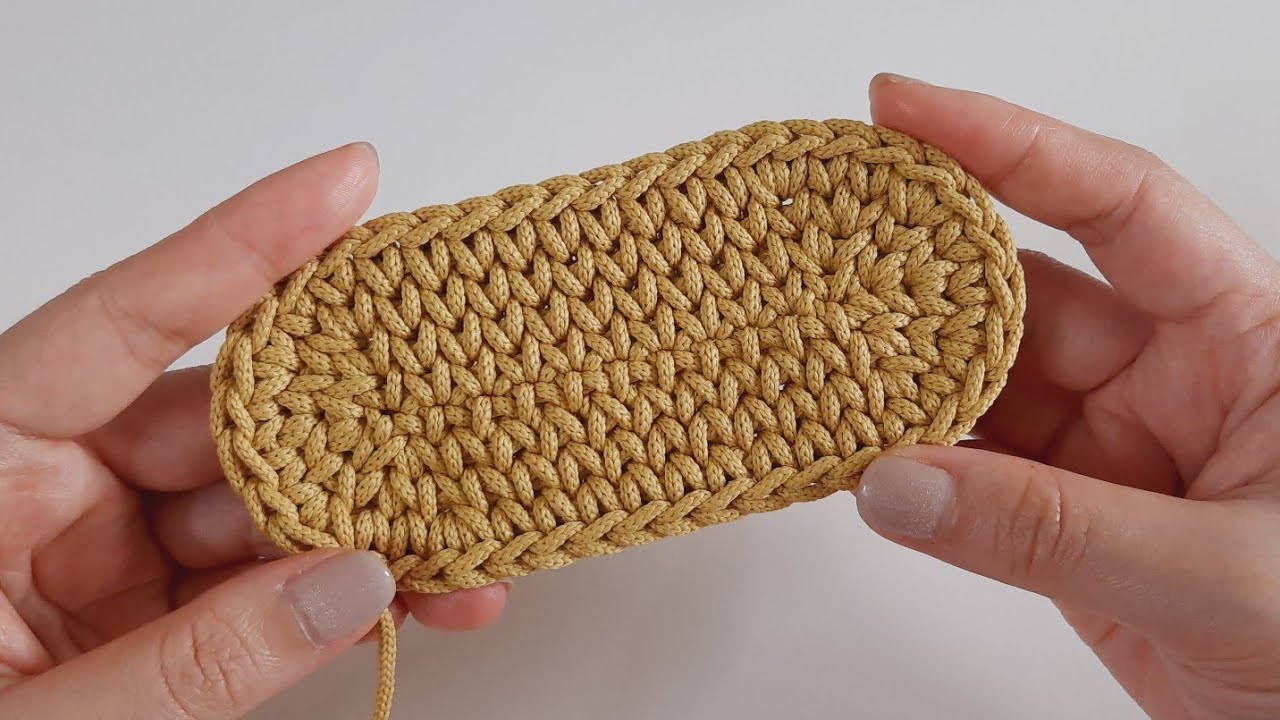 Crochet Oval Base Bag | Tutorial - YouTube