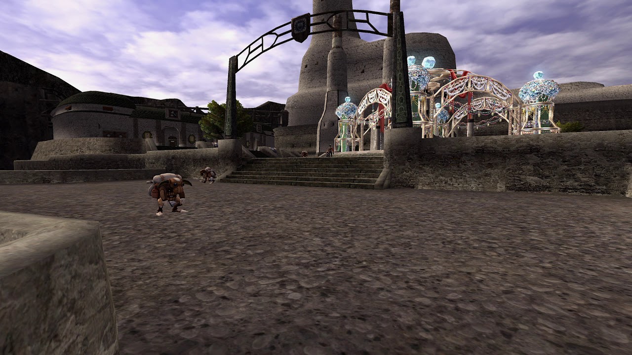 FFXI Bastok Markets (Christmas) Ambience and Music. HD mods - 2 hours ...