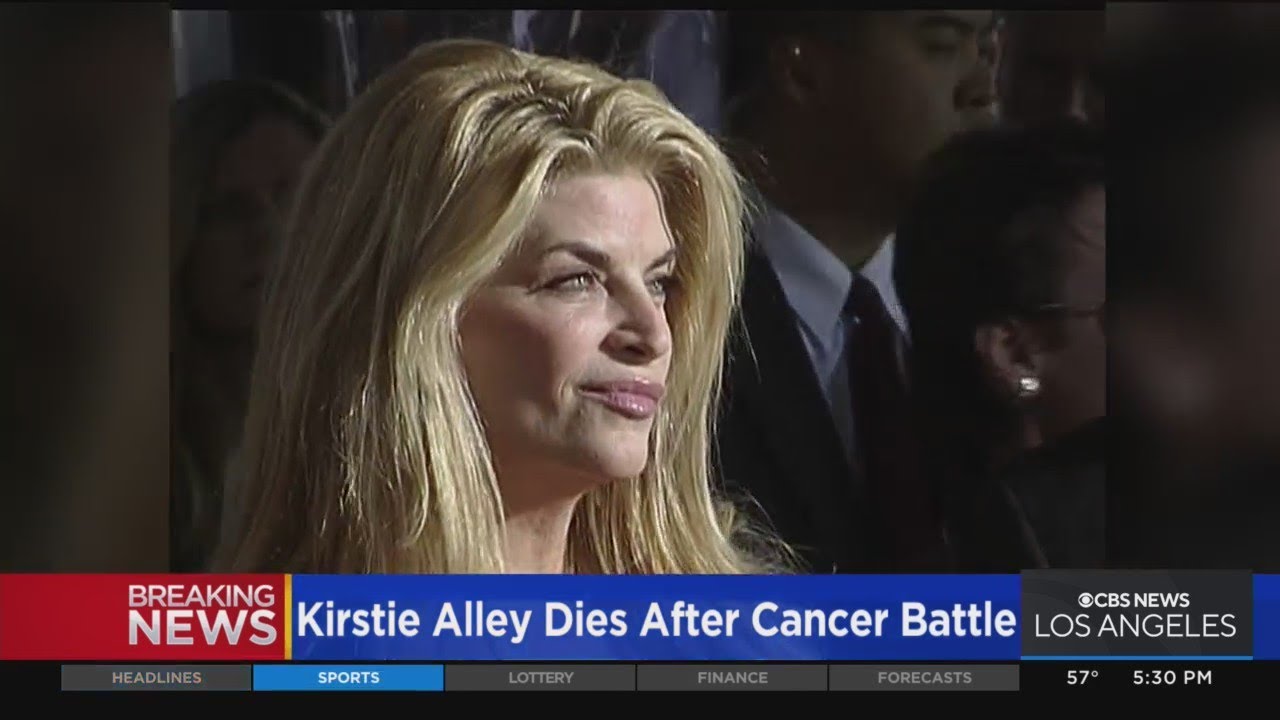 Actress Kirstie Alley dies at 71 following battle with cancer - YouTube