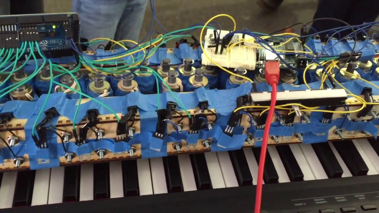 Piano Key Actuator - YouTube