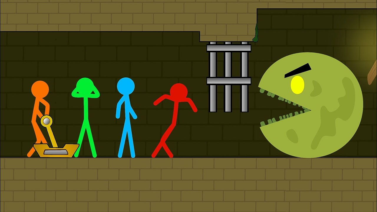 Red and Blue , Stickman Animation - Part 8 - YouTube