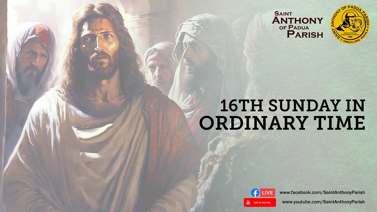 16th Sunday in Ordinary Time | 5:30 PM Holy Mass | July 23, 2023 - YouTube