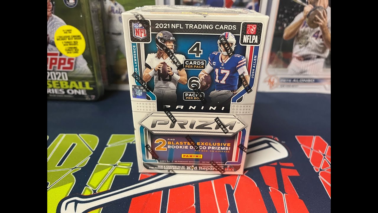 Opening A Blaster Box Of 2021 NFL Prizm Football Cards!! Football Is ...